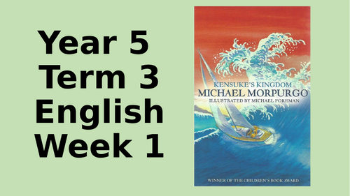 Kensuke's Kingdom (Michael Morpurgo) KS2 Novel study PowerPoints and ...