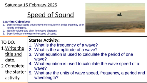 AQA GCSE Physics Wave Properties Bundle: 4 PowerPoint Lessons ...
