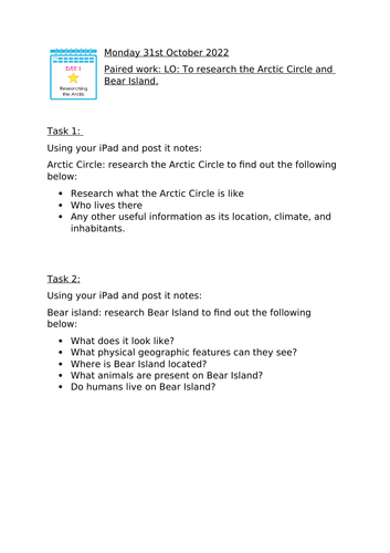 The Last Bear | Teaching Resources