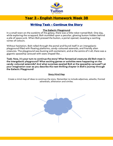 38. Year 3 Creative Writing & Spelling | Teaching Resources