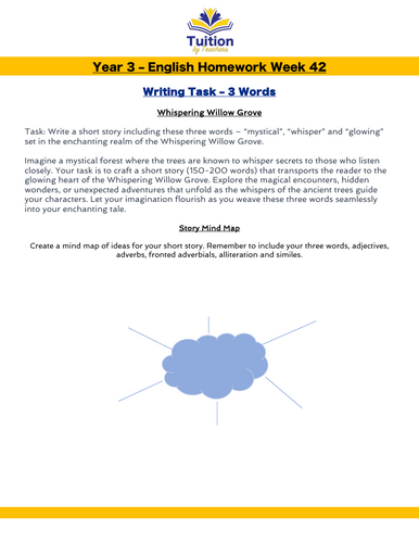 42. Year 3 Creative Writing & Spelling | Teaching Resources