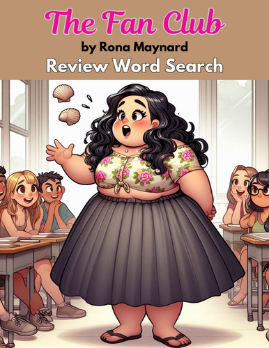 "The Fan Club" by Rona Maynard Review Crossword Puzzle with answer key ...