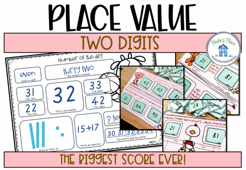 Place Value to 2 digits | Teaching Resources