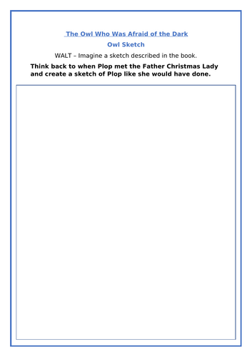 The Owl Who Was Afraid of the Dark - Reading activity pack | Teaching ...
