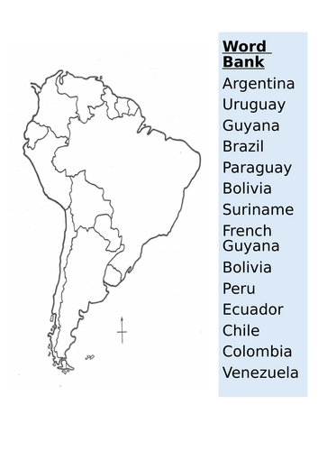 South America Lesson 1 - Introduction to South America | Teaching Resources