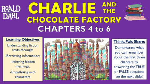 Charlie and the Chocolate Factory - Complete Lesson Bundle! | Teaching ...