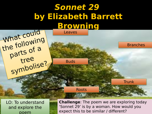 Sonnet 29 by William Shakespeare. Love and Relationships Cluster ...