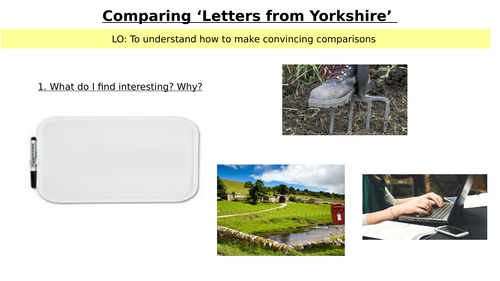 Comparing Poems - Love and Relationships Cluster. Created by AQA ...