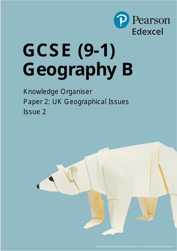 Edexcel B GCSE Geography Paper 2 Revision Workbook | Teaching Resources