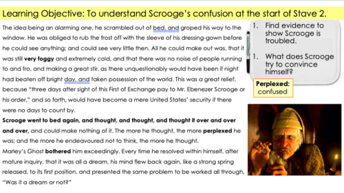 Stave Two: A Christmas Carol. Created by a GCSE examiner | Teaching ...