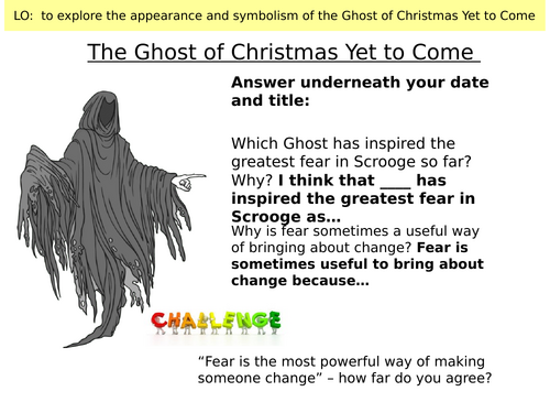 Stave Four: A Christmas Carol. Created by a GCSE examiner | Teaching ...