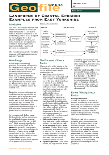 Edexcel A Level Geography Paper 1 Coasts Revision Resources | Teaching ...