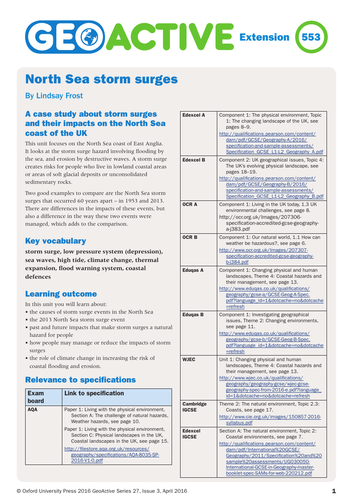 Edexcel A Level Geography Paper 1 Coasts Revision Resources | Teaching ...