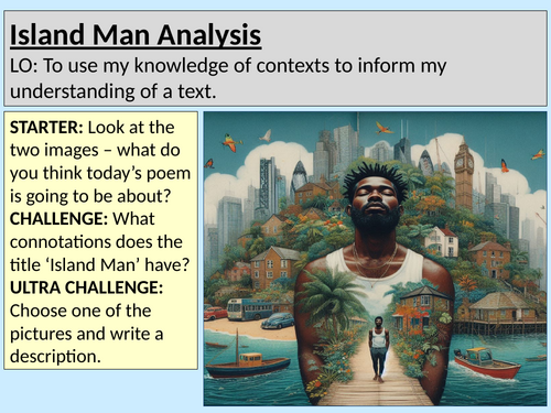 Island Man Other Cultures' Poetry AQA | Teaching Resources