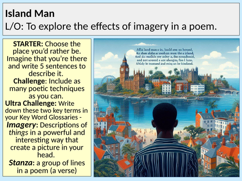 Island Man Other Cultures' Poetry AQA | Teaching Resources
