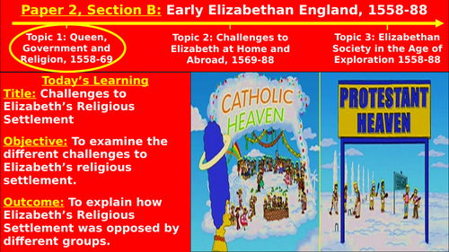 Edexcel GCSE History: Early Elizabethan England, 1558-1588 (Complete ...