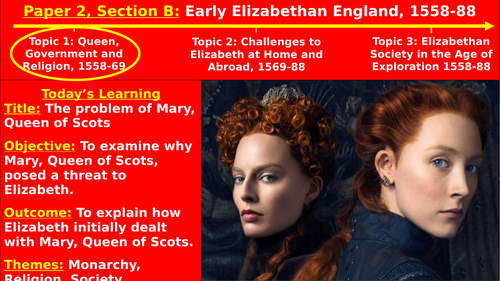 Edexcel GCSE History: Early Elizabethan England, 1558-1588 (Complete ...