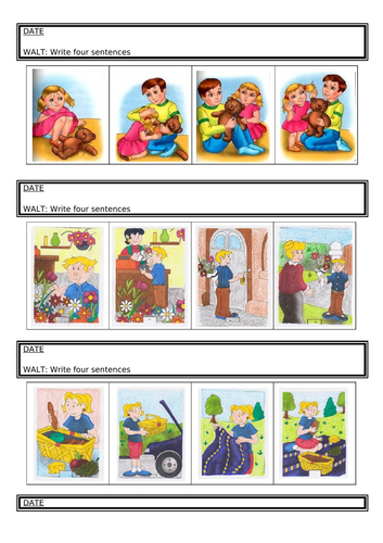 Year 1 English Unit: Picture Stories | Teaching Resources
