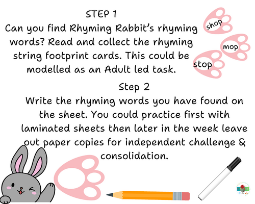Rhyming Rabbit | Teaching Resources
