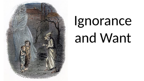 'A Christmas Carol' - Ignorance and Want - Essay Planning | Teaching ...