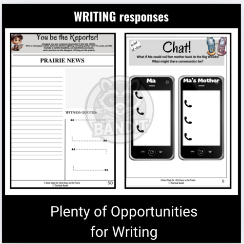 LITTLE HOUSE ON THE PRAIRIE Novel Study Unit | Teaching Resources