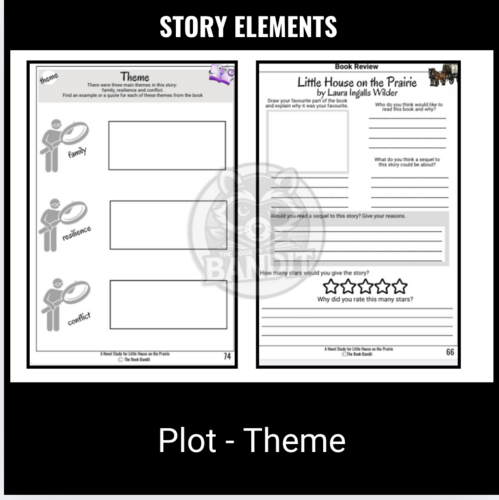 LITTLE HOUSE ON THE PRAIRIE Novel Study Unit | Teaching Resources