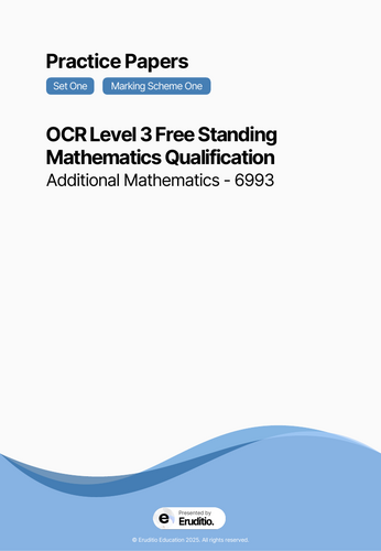 OCR FSMQ Practice Paper: Set 1, Paper 1 | Teaching Resources