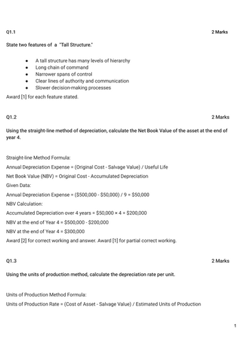 IB Business Management Mock Exams 1,2 and 3 HL Papers | Teaching Resources