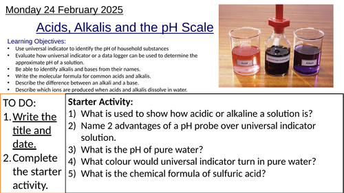 AQA GCSE Chemistry Chemical Changes: 10-Lesson Unit | Teaching Resources