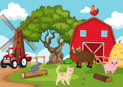 The Little Red hen/Farm- What can you see | Teaching Resources
