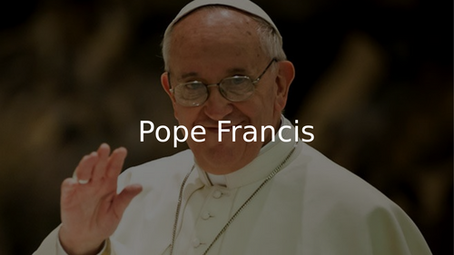 The Life of Pope Francis and the role of the Poe in the Global Catholic ...