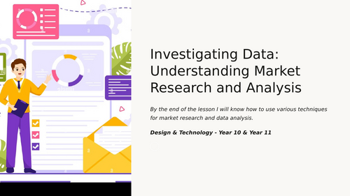 AQA DT Designing and making principles - Investigation, primary and ...