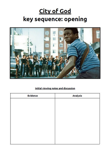A Level Film Studies: City of God and Pan's Labyrinth - Global Cinema ...