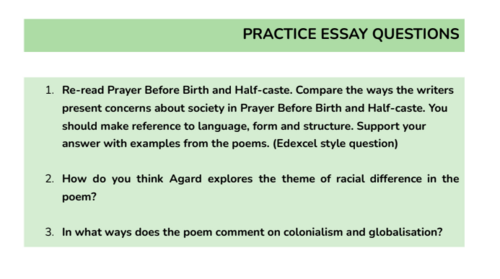 Edexcel iGCSE Poetry 2026 - Complete Student Workbook | Teaching Resources