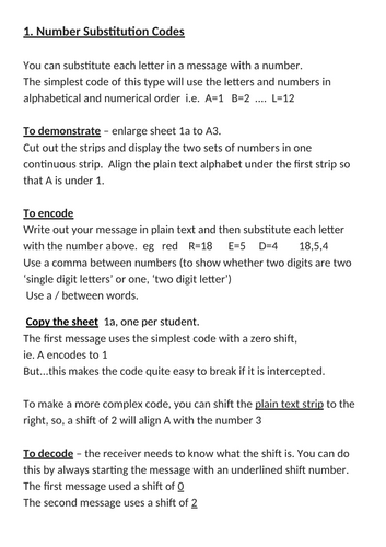 KS2 STEM Club - Codes and Ciphers | Teaching Resources