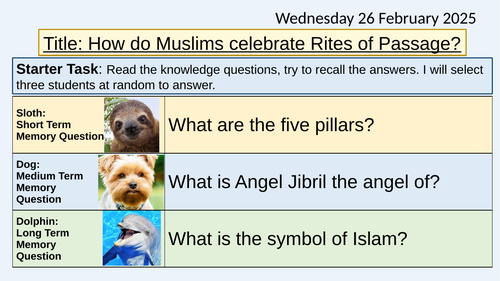 Islamic Practices: How Do Muslims Celebrate Rites of Passage? – Lesson ...