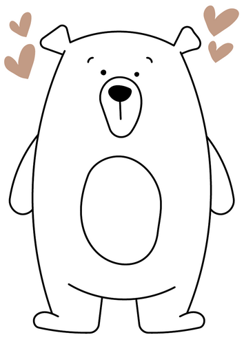 Bear Collage Template | Teaching Resources