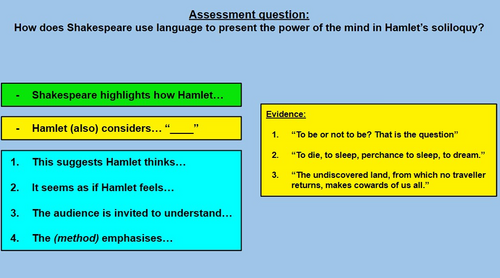 Hamlet - Entire Scheme of Work - Assessment Included (KS3: 11-14 years ...