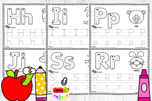 Alphabet Handwriting Practice Worksheets for Kindergarten | Printable ...