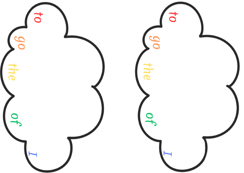 Tricky Word Rainbow | Teaching Resources
