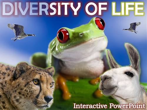 Living Things: Diversity & Chemistry of Life Note Packet & Animated ...