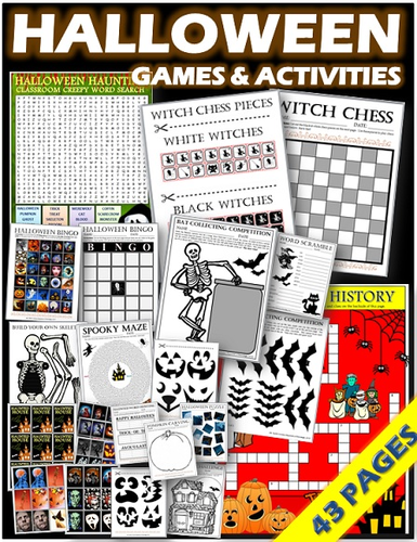 Halloween Games and Activities | Teaching Resources