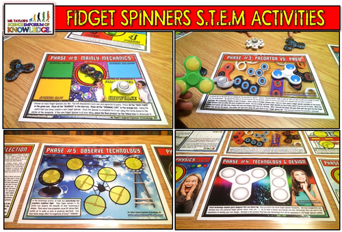 Fidget Spinners - STEM Activities and Games | Teaching Resources