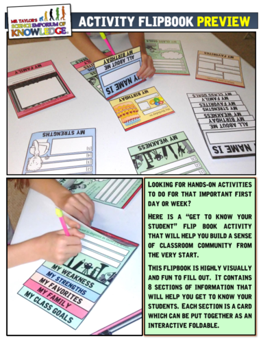Get to know your students: Interactive Flipbook | Teaching Resources