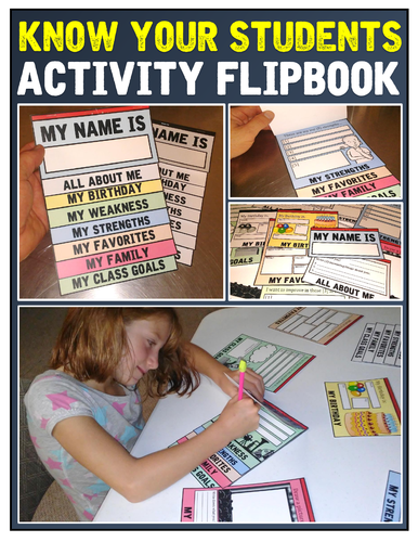Get to know your students: Interactive Flipbook | Teaching Resources