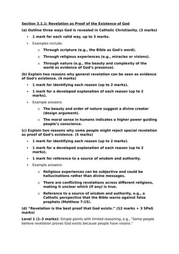 EDEXCEL GCSE RE Exam Style Question Bank - Paper 3 (Philosophy and ...