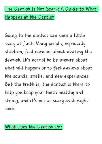 National Dentist Day: Why the Dentist Isn’t as Scary as You Think ...