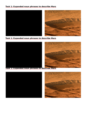 Curiosity Mars Rover | Teaching Resources