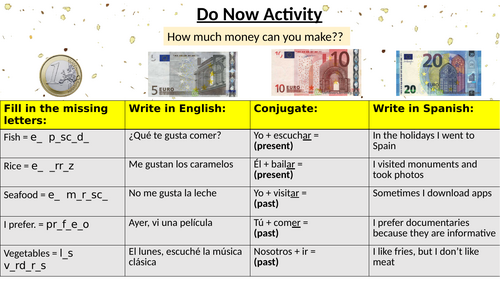 KS3 Spanish - Viva 2 Module 3 - A comer - full unit of lessons | Teaching Resources