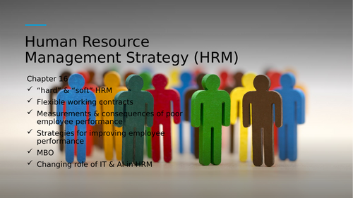 Business 9609 AL GCE HRM Strategy 7.4 | Teaching Resources